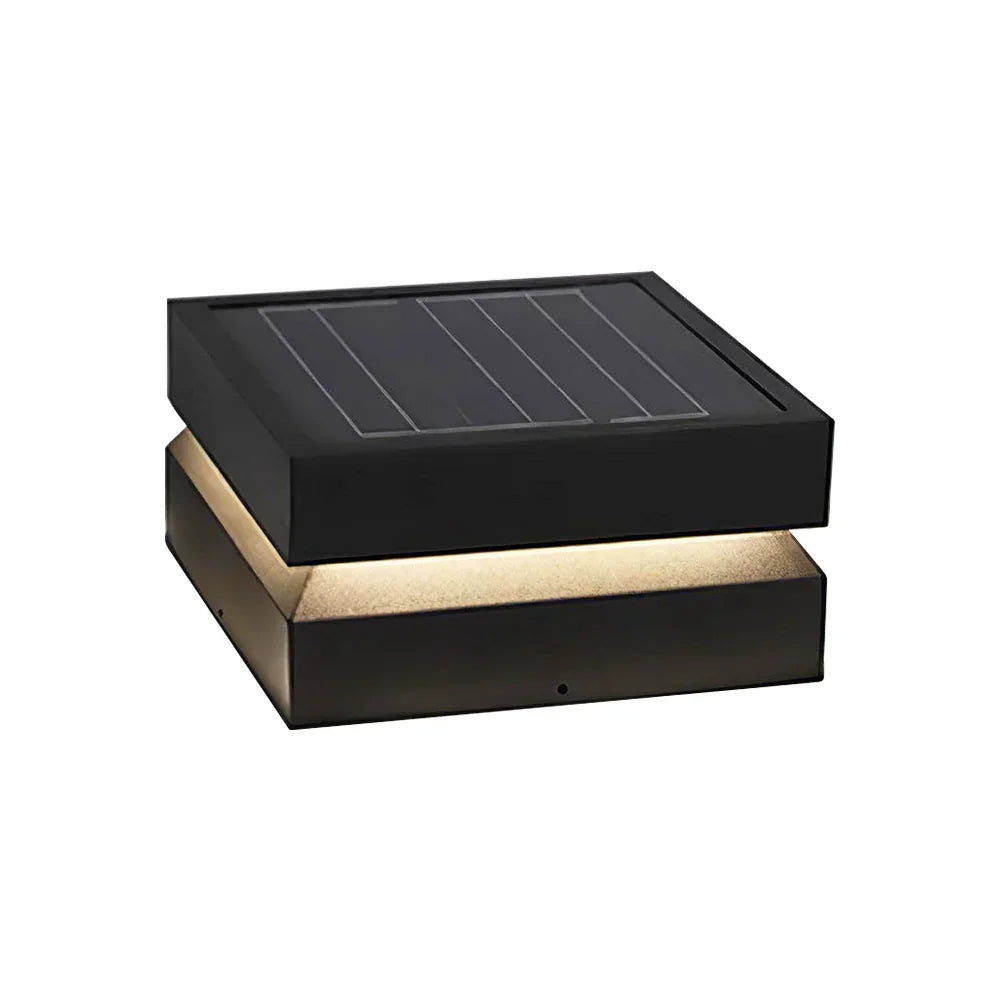 Solaris Square Post Outdoor Light | Vidirlighting