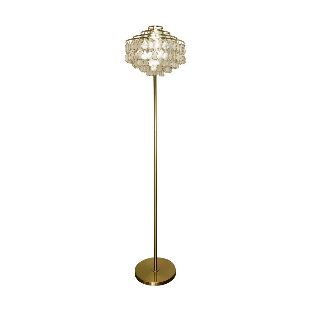 Shell Teardrops Floor Lamp