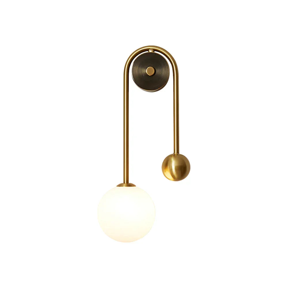 Spherical Light Luxury Wall Lamp – Vidirlighting